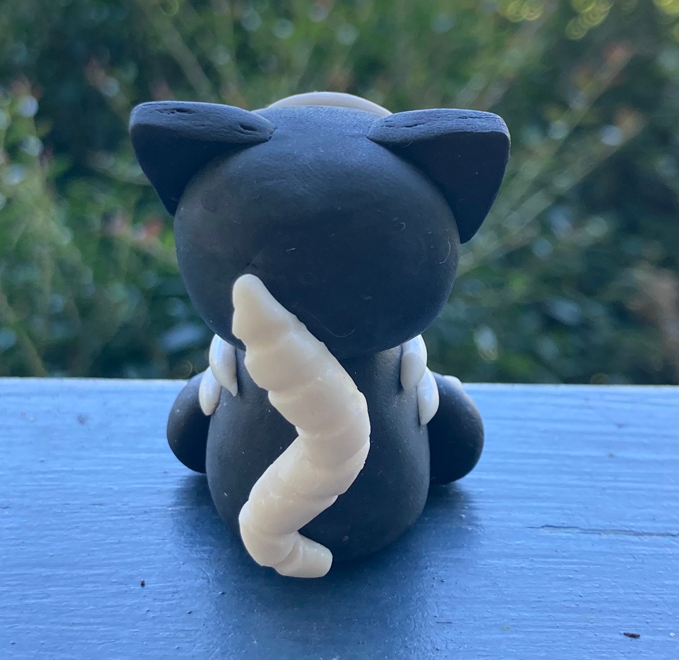 Skelecat Desk Buddy Skeleton Cat Figure Kawaii Goth Gift - Etsy