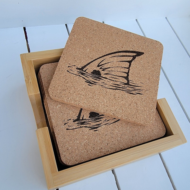 Fish Coasters - Etsy
