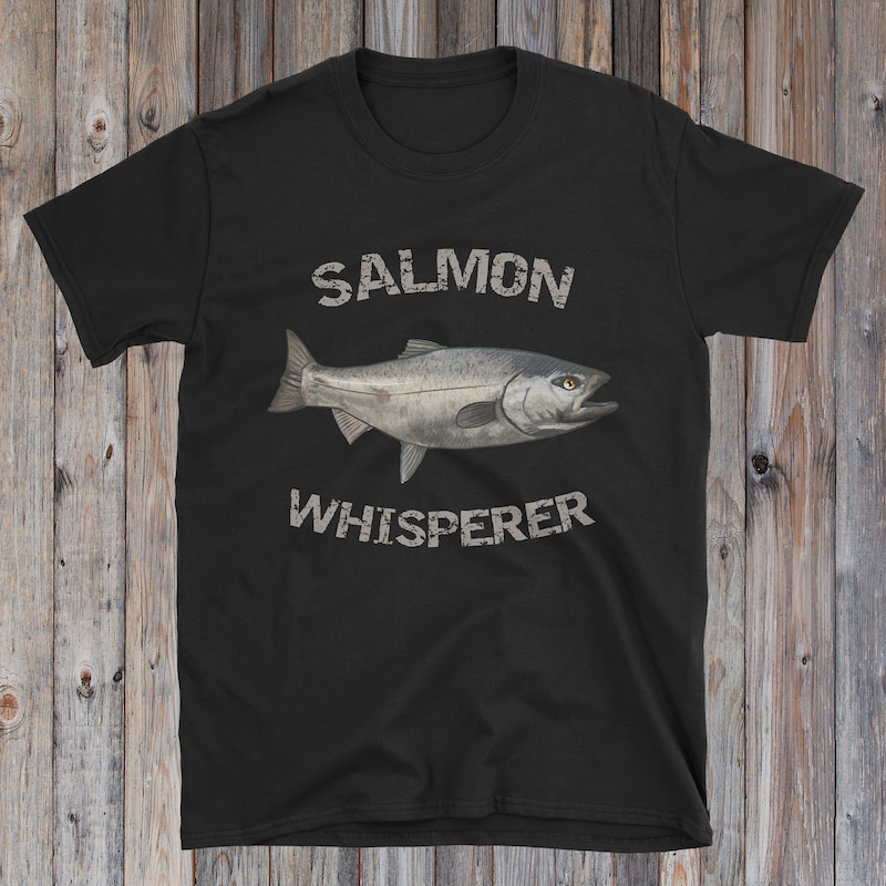 Salmon Shirt - Etsy