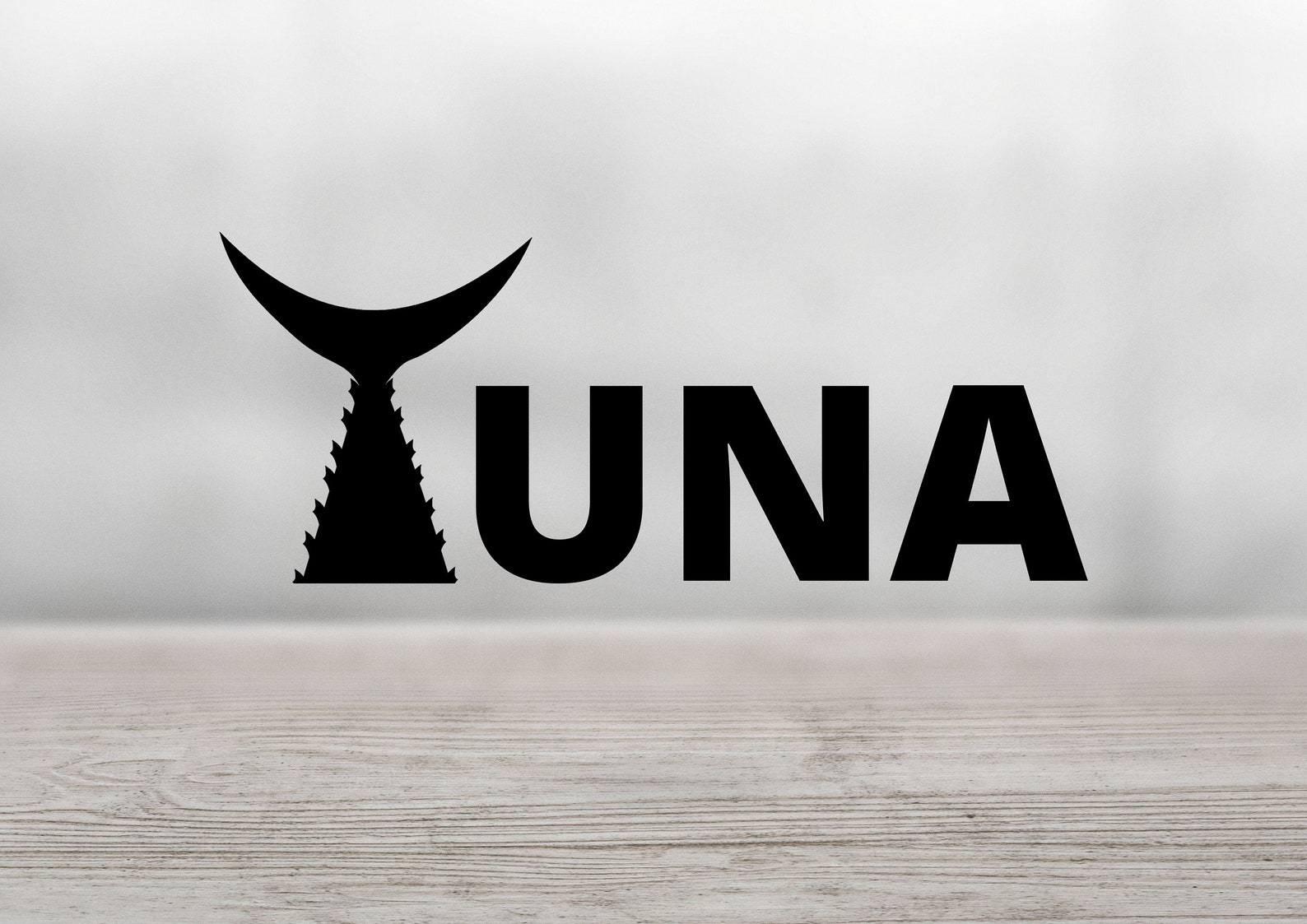 Tuna Tail Decal Tuna Decal Fish Decal Fishing Decal - Etsy