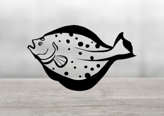 Flounder Decal
