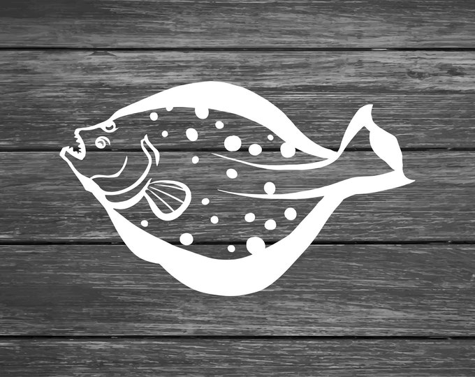 Flounder Fluke Wall Art Home Decor Sculpture Mount Taxidermy Fish ...