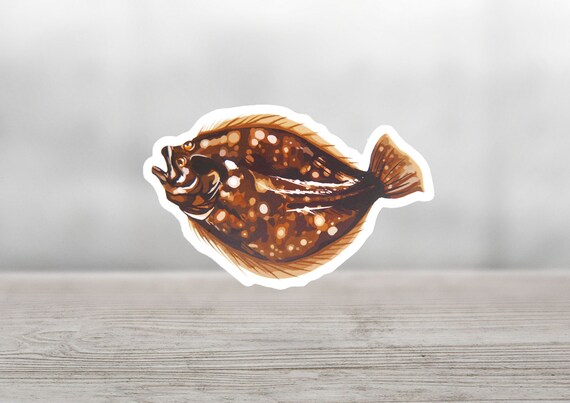 Flounder Decal