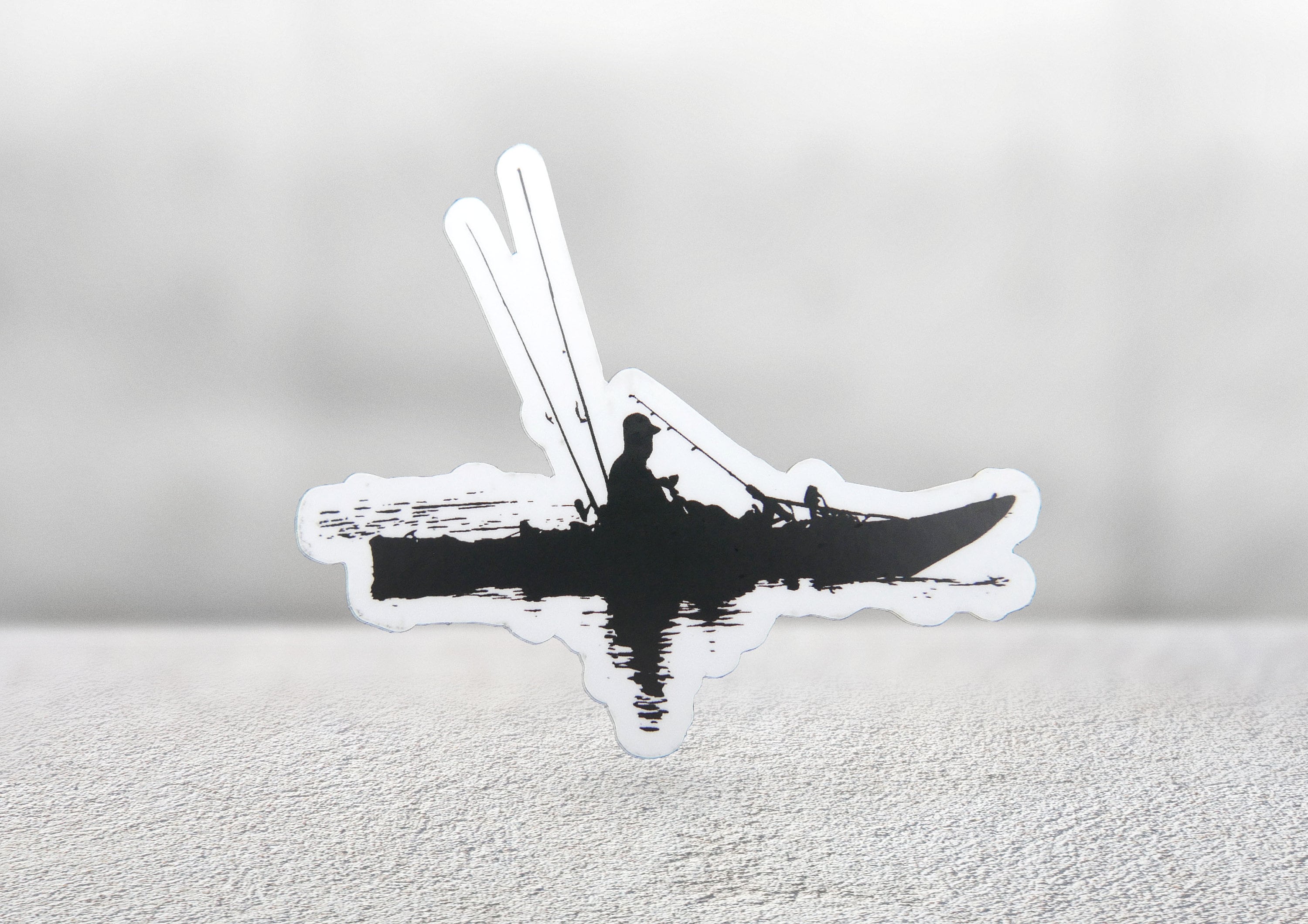 Kayak Fishing Sticker | Kayaking Sticker | Kayaking Gifts | Kayak ...