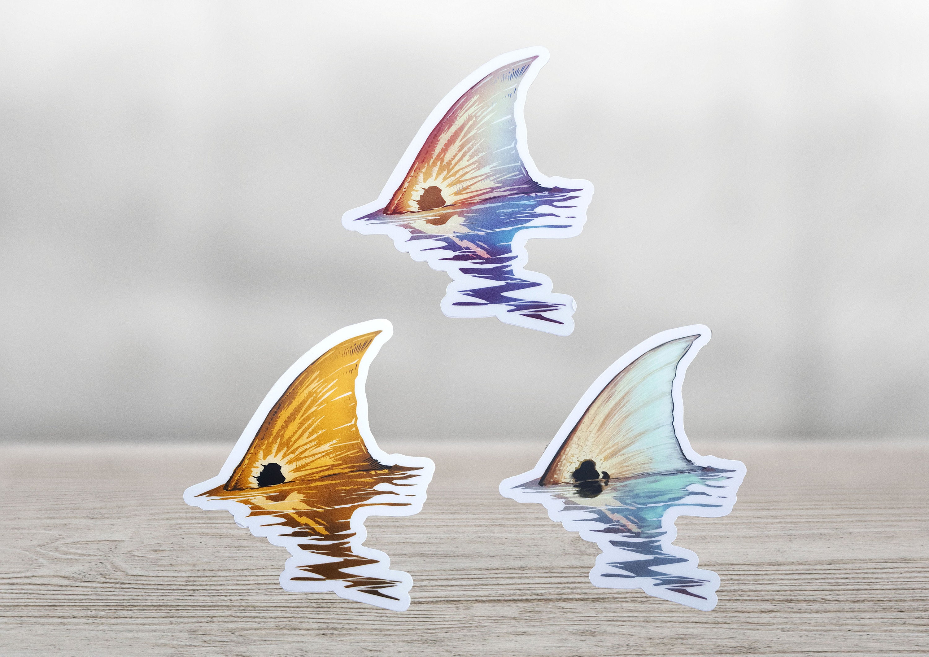 3 X Tailing Redfish Stickers Redfish Tail Redfish Decal - Etsy