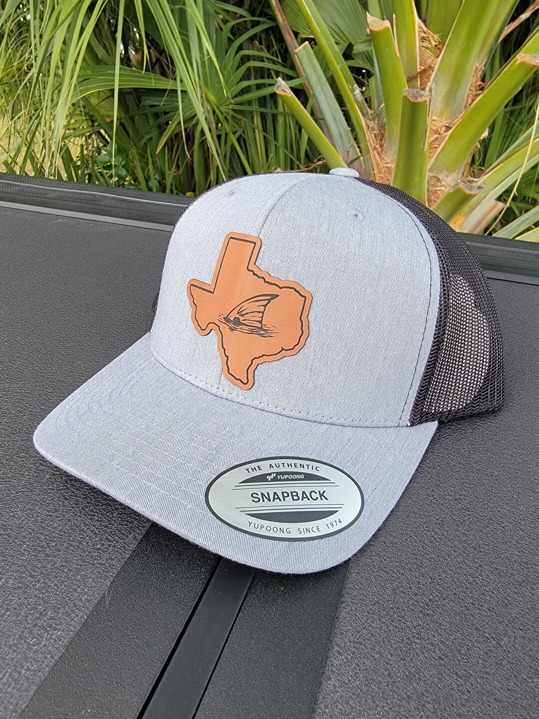 Texas Redfish Trucker Hat | Laser Engraved Patch Hat | Texas Redfish Hat | Texas Fishing Hat ...