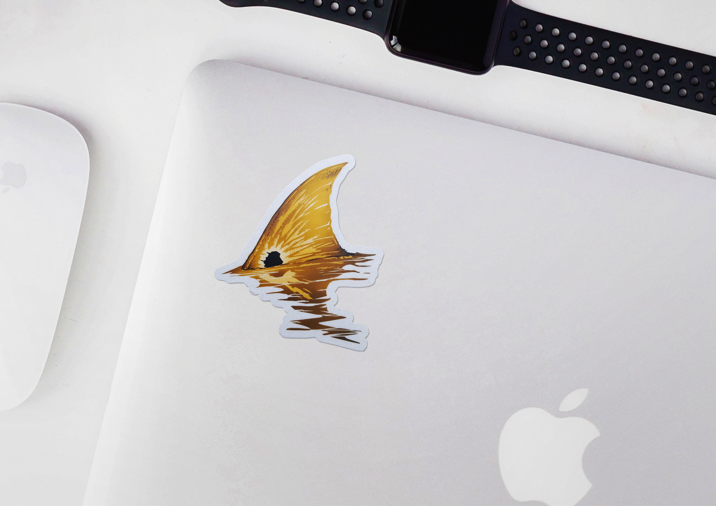 3 x Tailing Redfish Stickers Redfish Tail Redfish Decal | Etsy