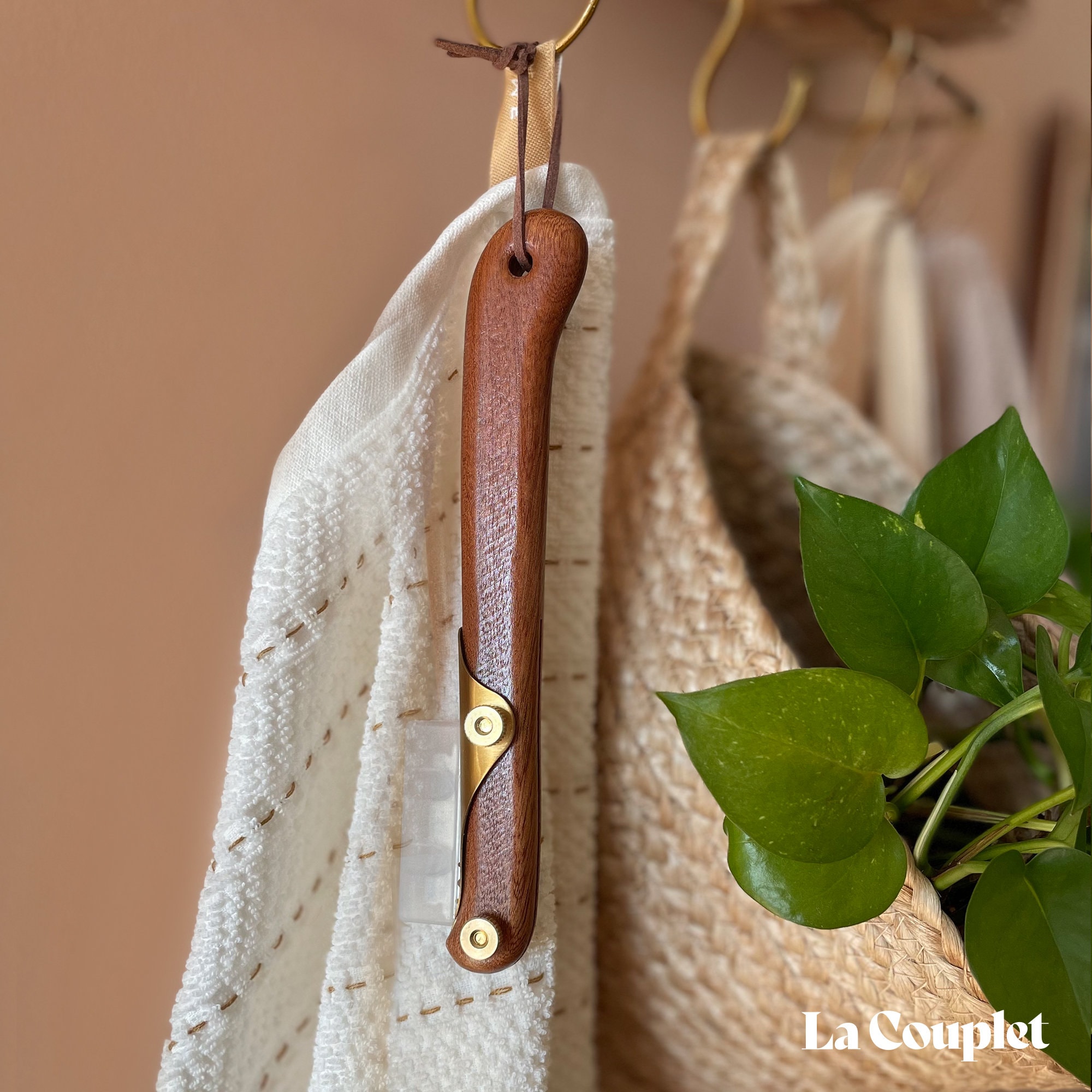 Bread Lame With Gold Tone Hardware Wooden Bread Lame Scoring - Etsy