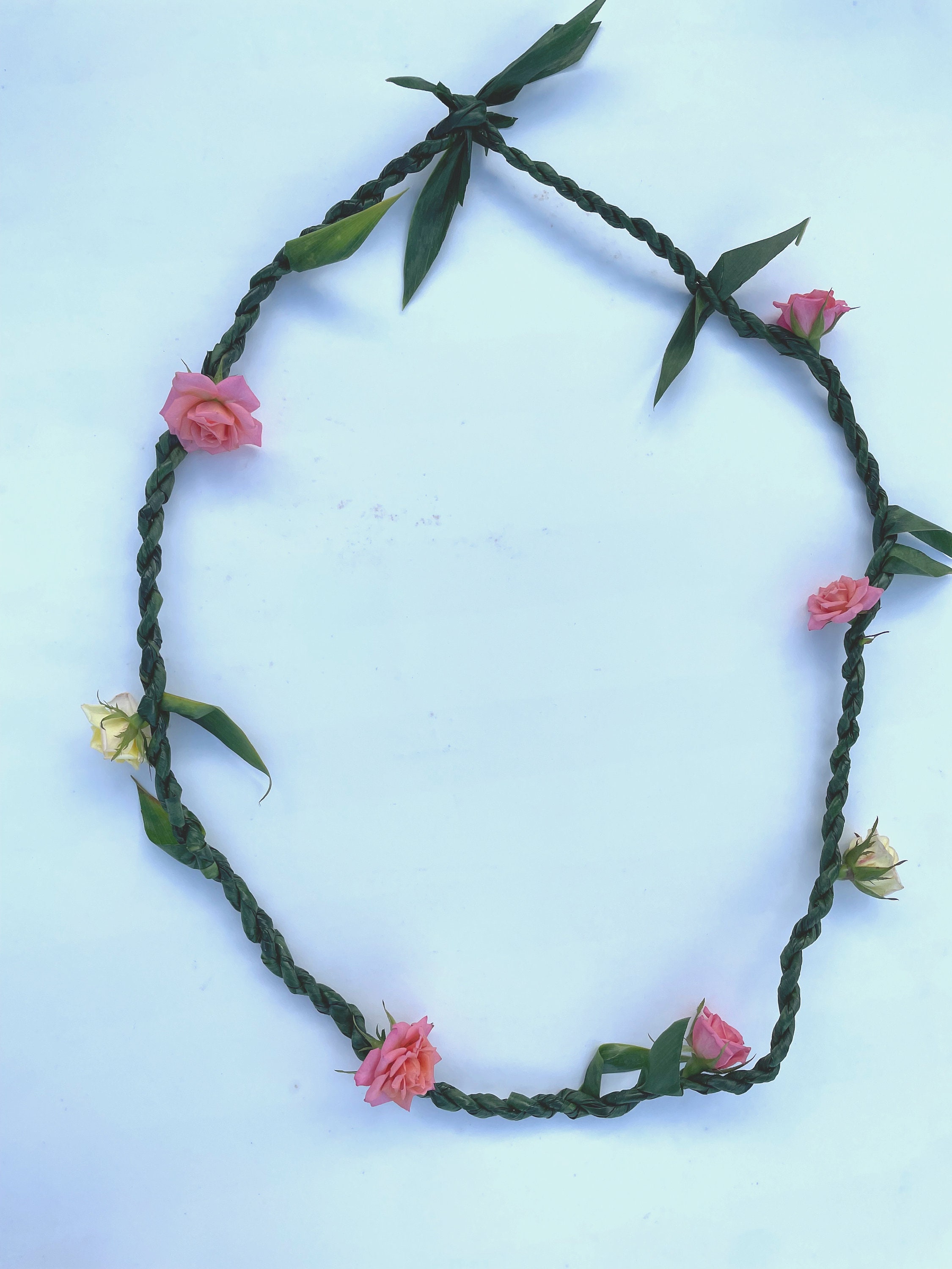 Fresh Twisted Ti Leaf Lei Birthday Graduation Wedding Pick - Etsy India