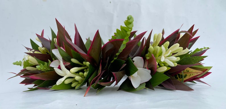 Fresh Handmade Hawaiian Princess Floral Crown Lei Po'o | Etsy