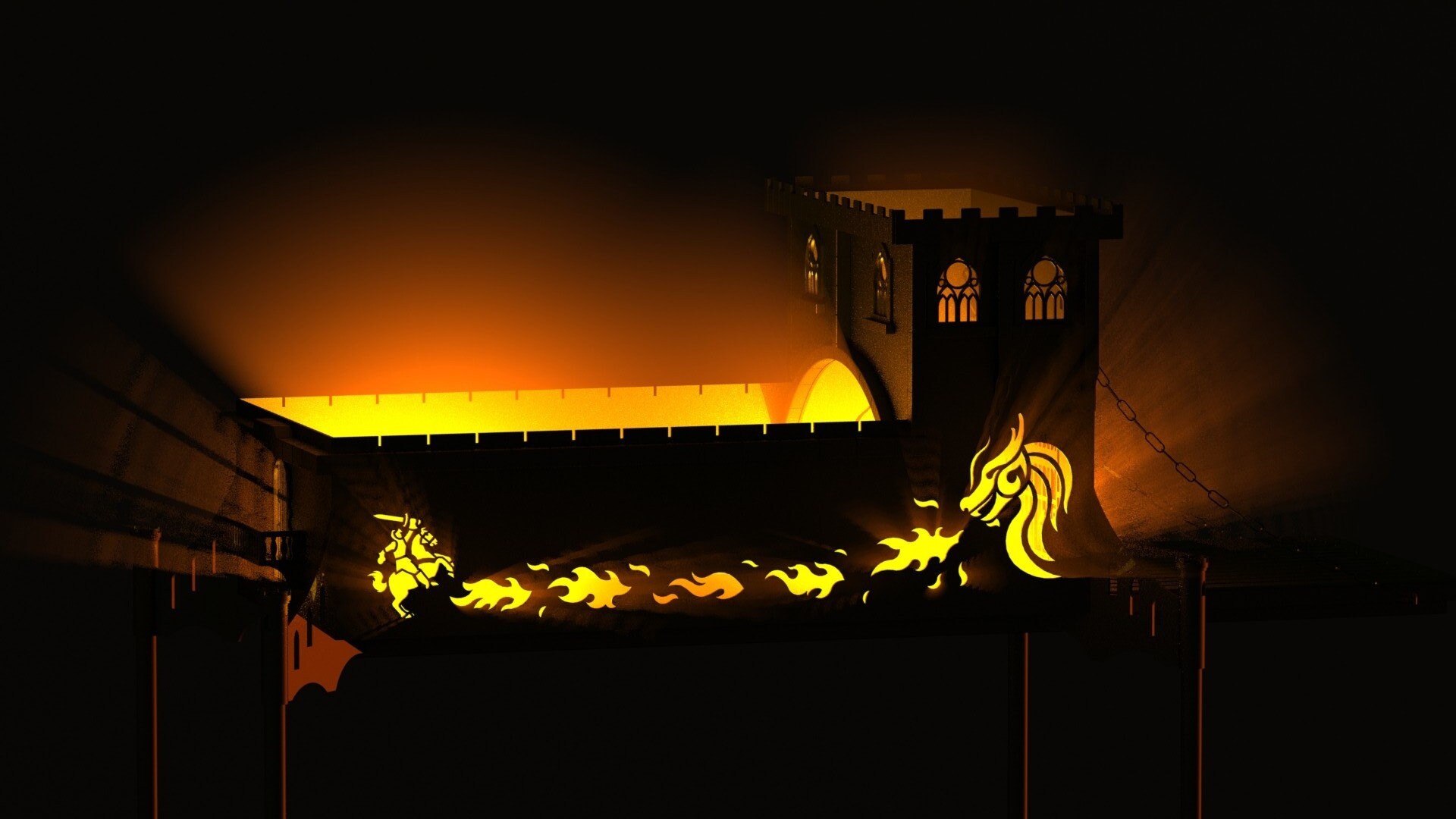 BBQ Grill Castle Plans for Laser Cut or Plasma - Etsy