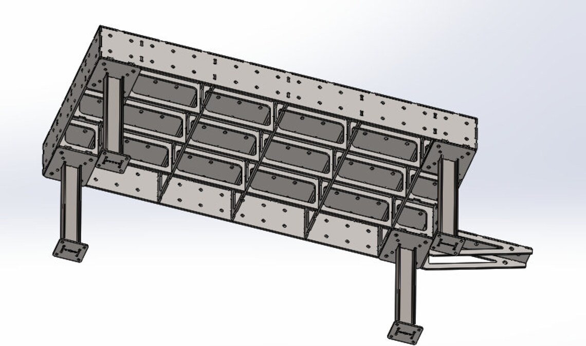 Welding Table DXF Files 1800x800x200 - Etsy