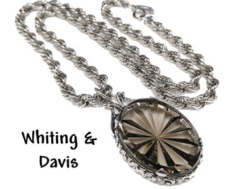 Whiting Davis Necklace | Etsy