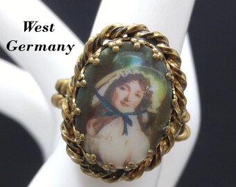 Vintage West Germany Ring - Etsy