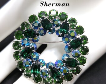 Sherman Brooch - Etsy