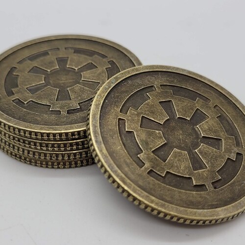 Gold Empire Credit Coin Double-sided Star Wars Inspired - Etsy