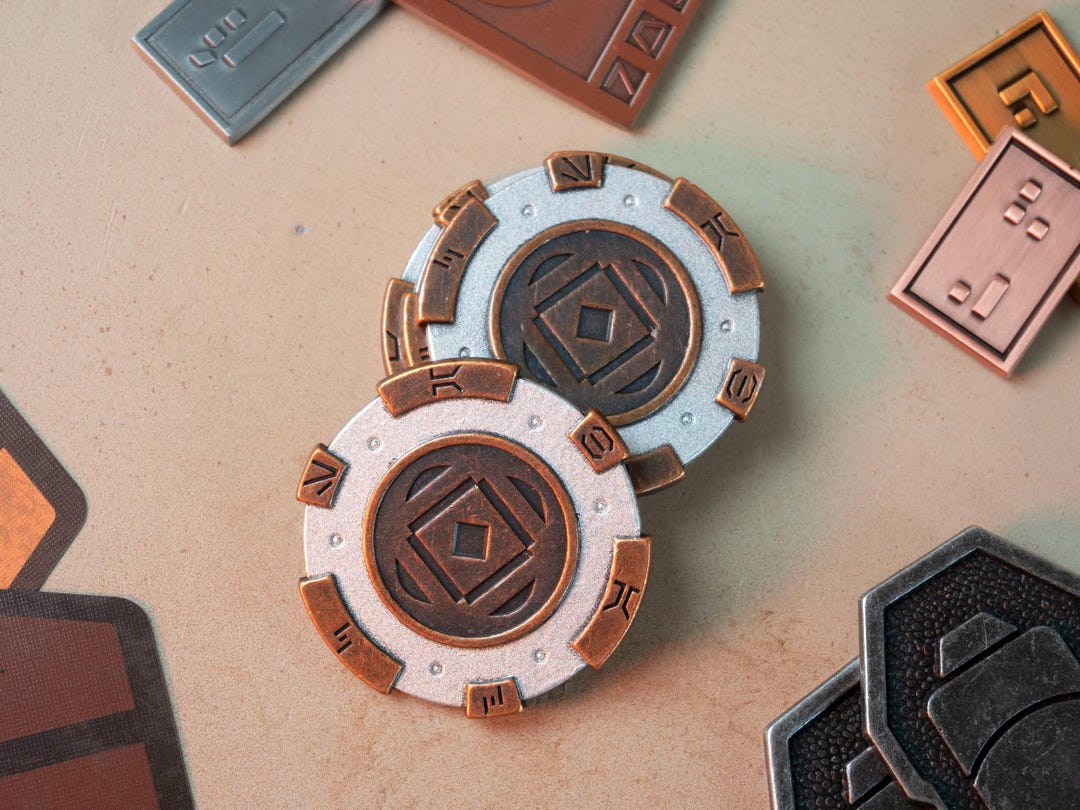 Kessel Sabacc Metal Tax Chips | Inspired by Star Wars Outlaws - Etsy