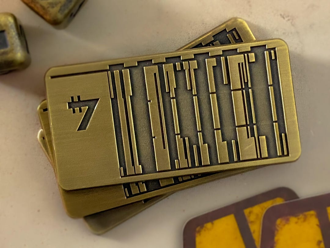 Gold Republic Credit Solid Metal | Sabacc Gaming Tokens | Star Wars ...