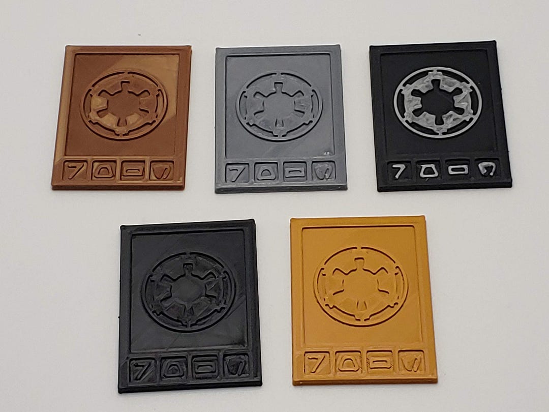 Imperial Credit Set | 9x Star Wars Inspired Empire Credits ...
