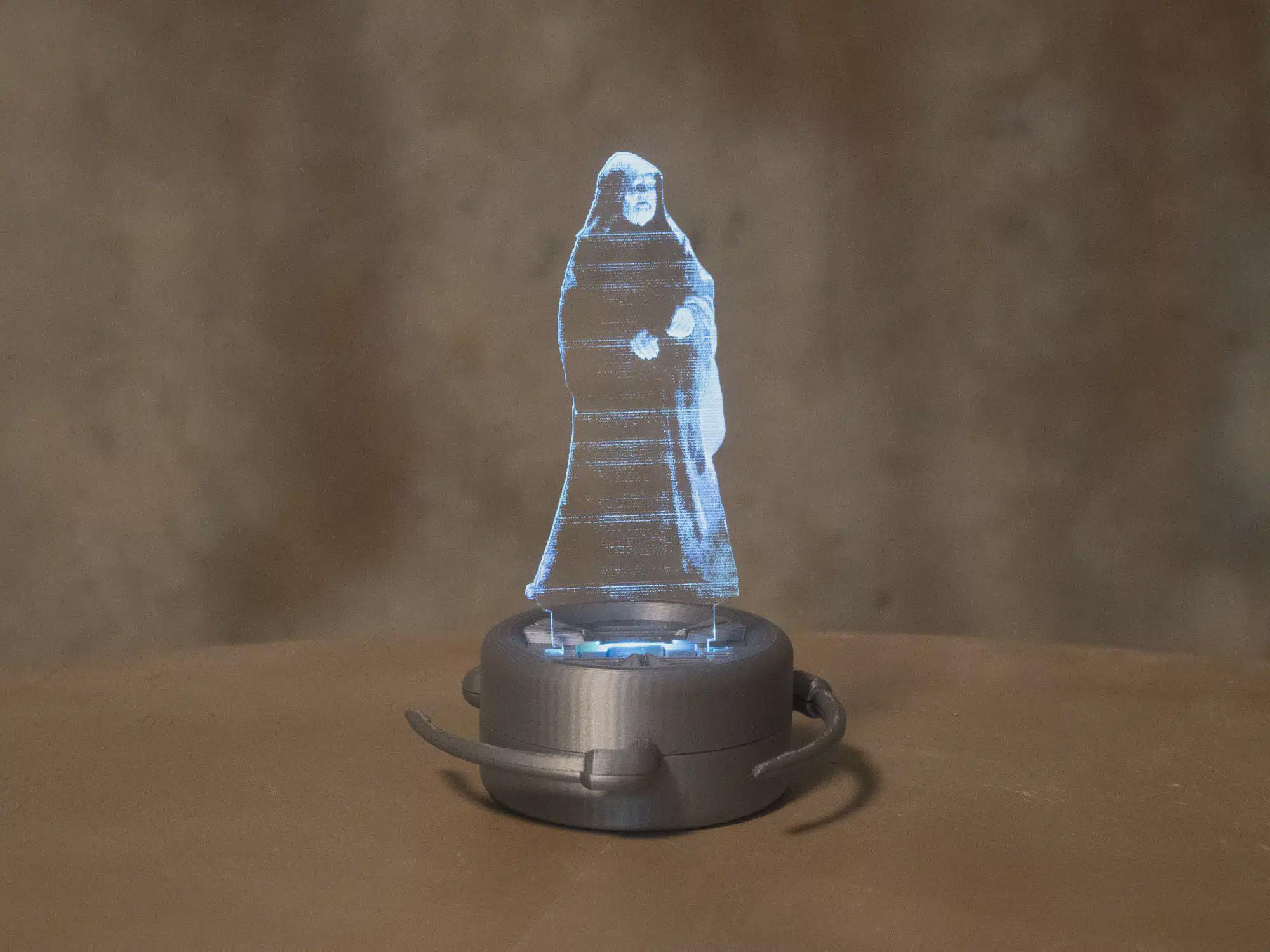 Darth Sidious Order 66 Holo Comm | Star Wars Inspired Acrylic LED ...
