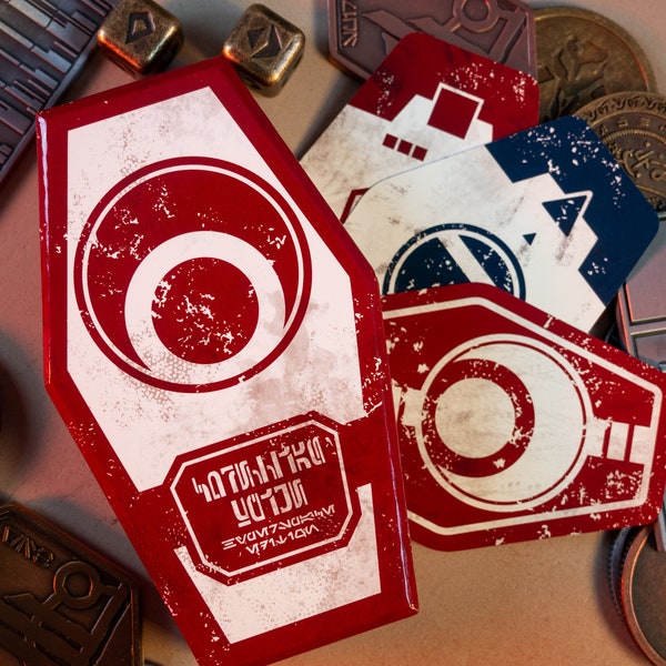 Star Wars Inspired Magnetic Emblems/badges Styles 1 to 4 - Etsy
