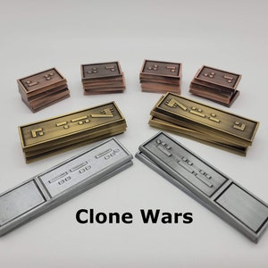 Two-player Starter Sabacc Set | 32 Credits Star Wars Sabacc Chips ...