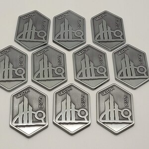 Silver Batuuan Spira Solid Metal Metal Batuu Credit Star Wars Galaxy's ...