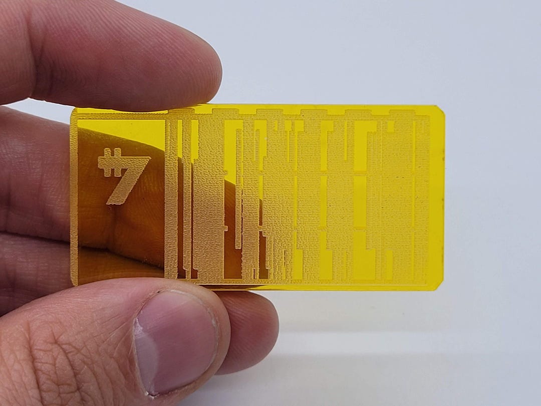 Acrylic Republic Credit | Set of 10 Sabacc Gaming Tokens | Star Wars ...