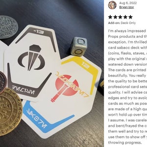 Sabacc Card Deck | 76 Card Traditional Sabacc Version | Star Wars ...