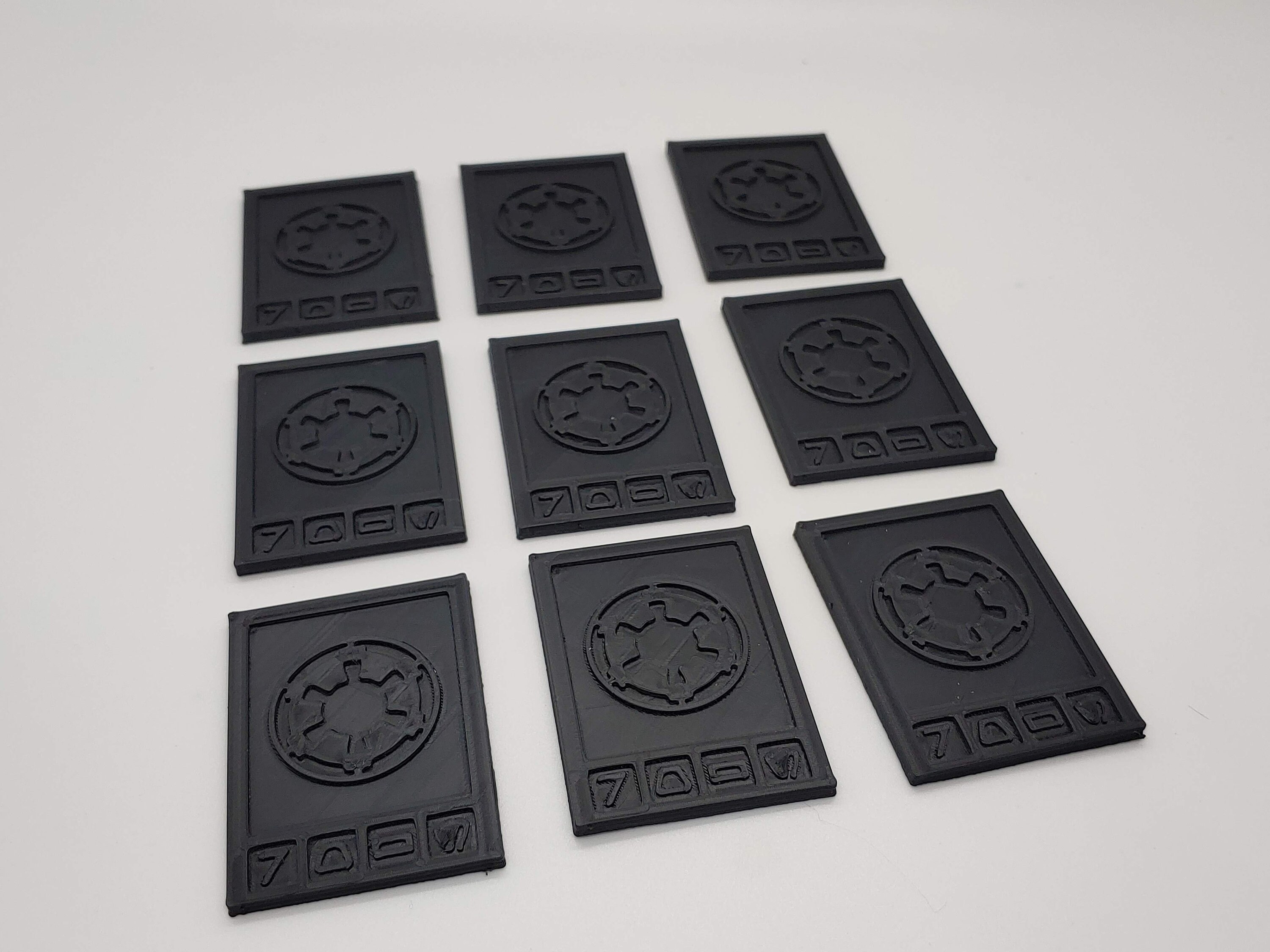 Imperial Credit Set 9x Star Wars Empire Credits | Etsy