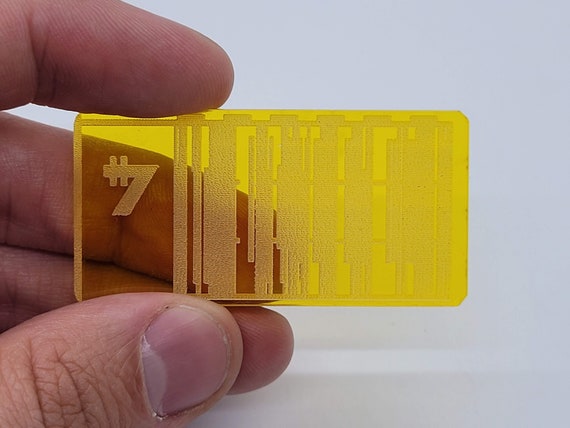 Acrylic Republic Credit Set of 10 Sabacc Gaming Tokens - Etsy