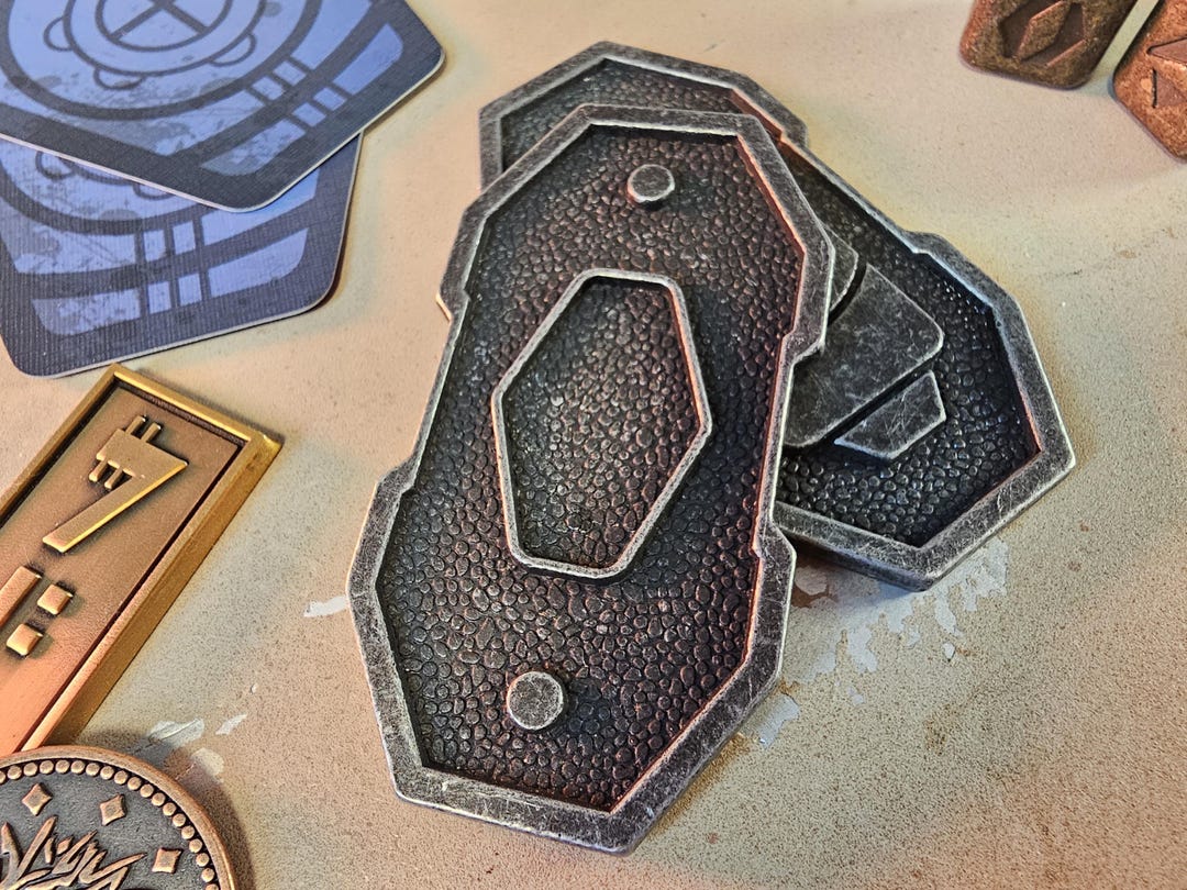 Free Draw Solid Metal Shift Token for Kessel Sabacc | Star Wars Outlaws ...