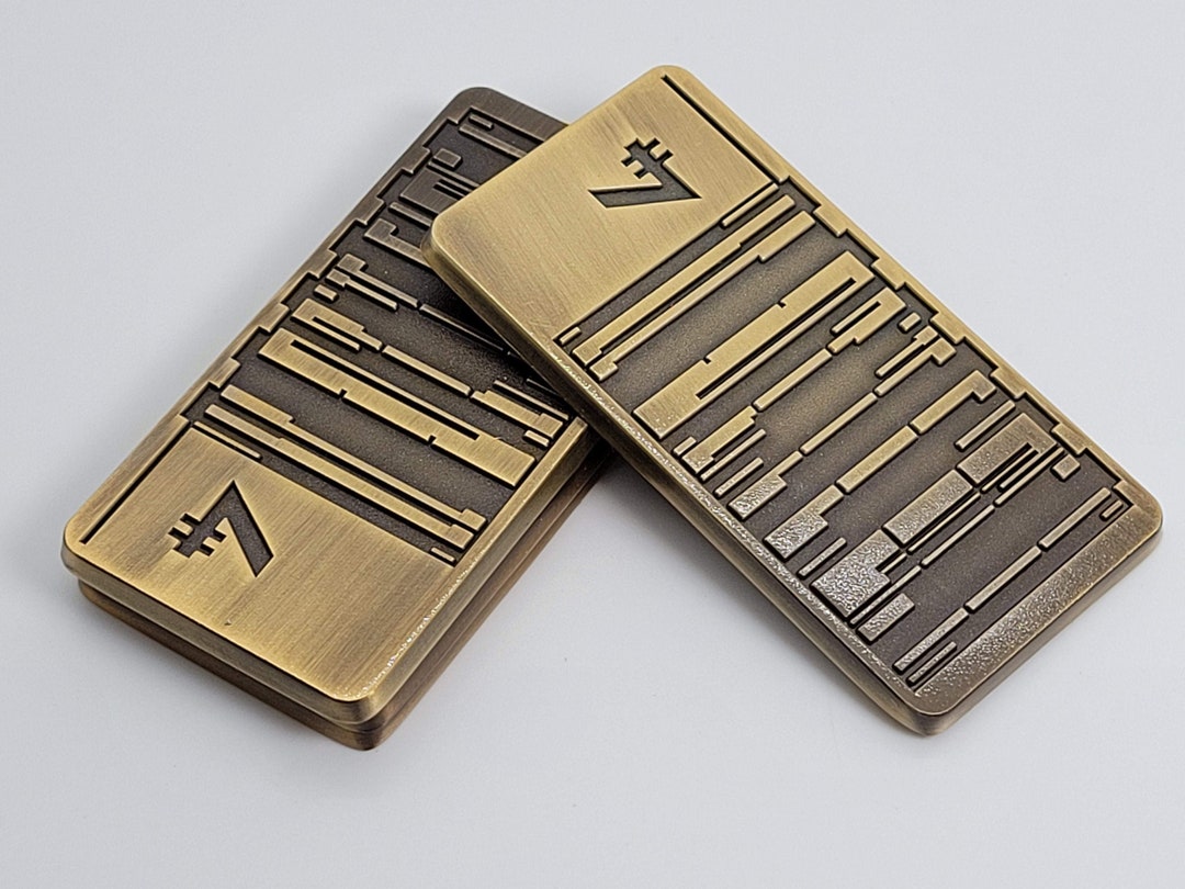 Gold Republic Credit Solid Metal Sabacc Gaming Tokens Star - Etsy UK