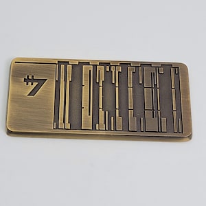 Gold Republic Credit Solid Metal Sabacc Gaming Tokens Star Wars Sabacc ...