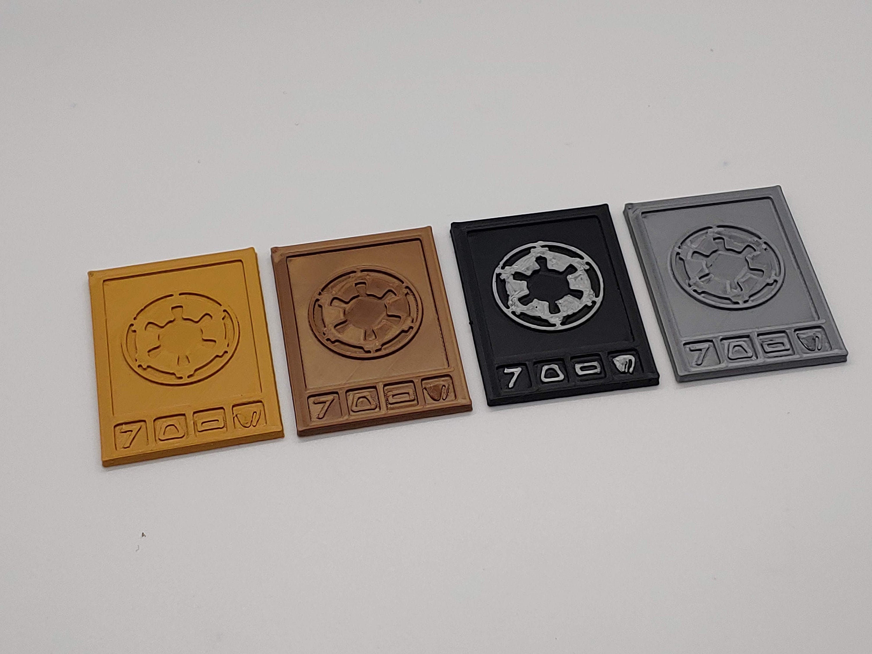 Imperial Credit Set 9x Star Wars Empire Credits | Etsy