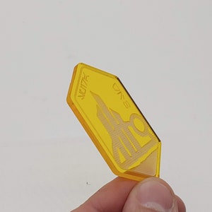 Acrylic Batuuan Spira Set of 9 Batuu Credit Star Wars Galaxy's Edge ...