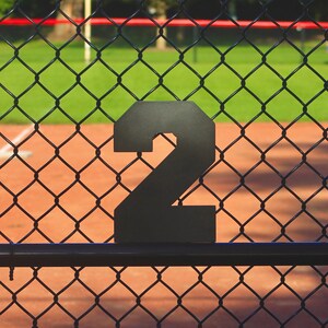 Jersey Number Wall/ Shelf Sign - Etsy