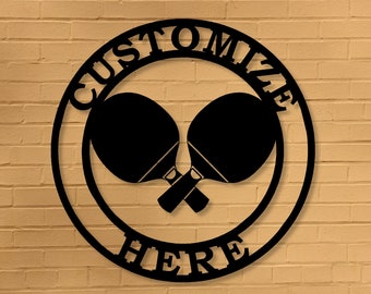 Table Tennis Sign | Etsy