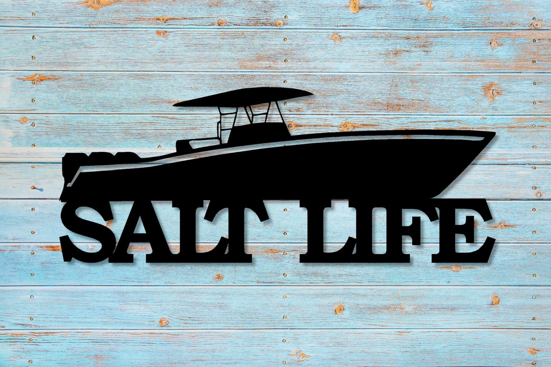 Customizable Metal Speedboat Sign Speedboat Decoration - Etsy