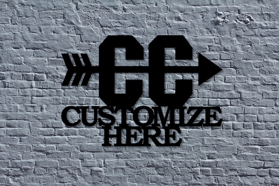 Customizable Metal Cross Country Sign Personalized Track | Etsy