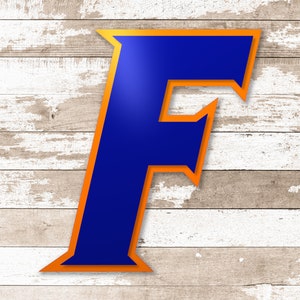 Layered Metal Florida Gators Logo Sign Double Layered Logo - Etsy