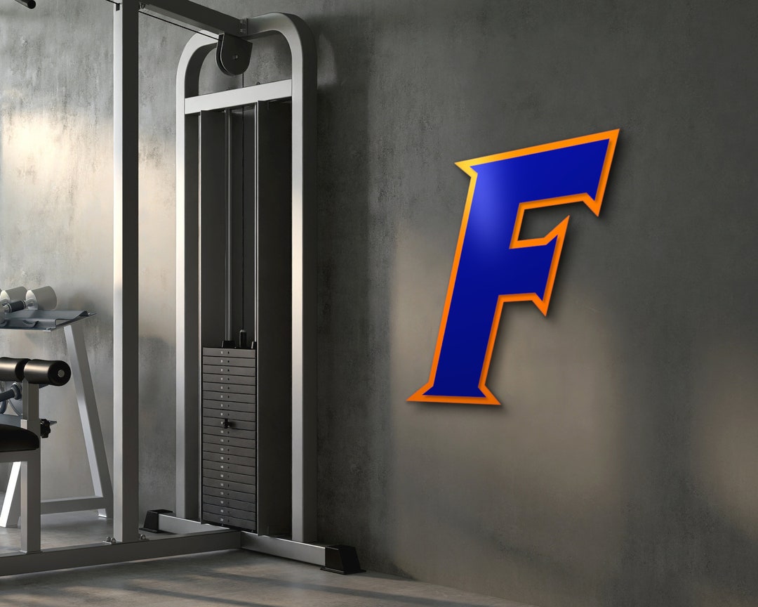 Layered Metal Florida Gators Logo Sign Double Layered Logo - Etsy