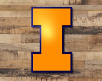 Fighting Illini Sign - Etsy