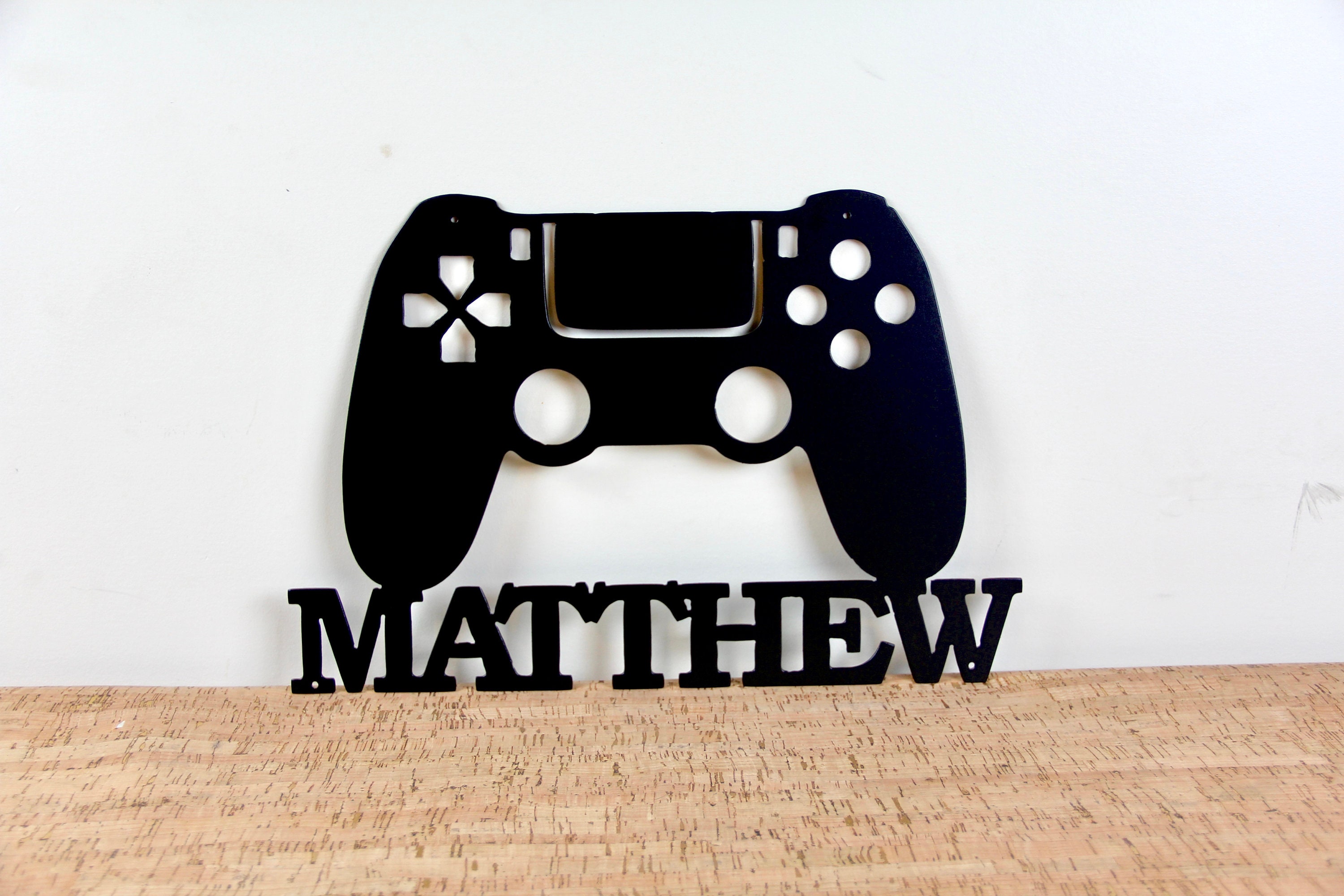 Customizable Controller Gaming Sign Personalized Gaming | Etsy