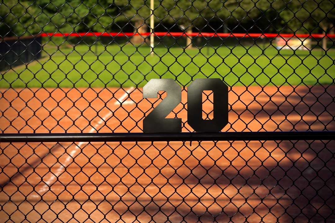 Jersey Number Wall/ Shelf Sign - Etsy