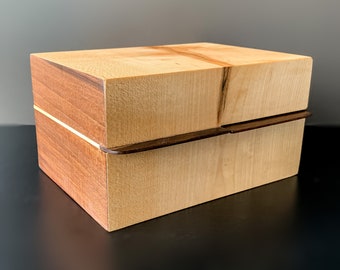 Wood jewelry box | Etsy