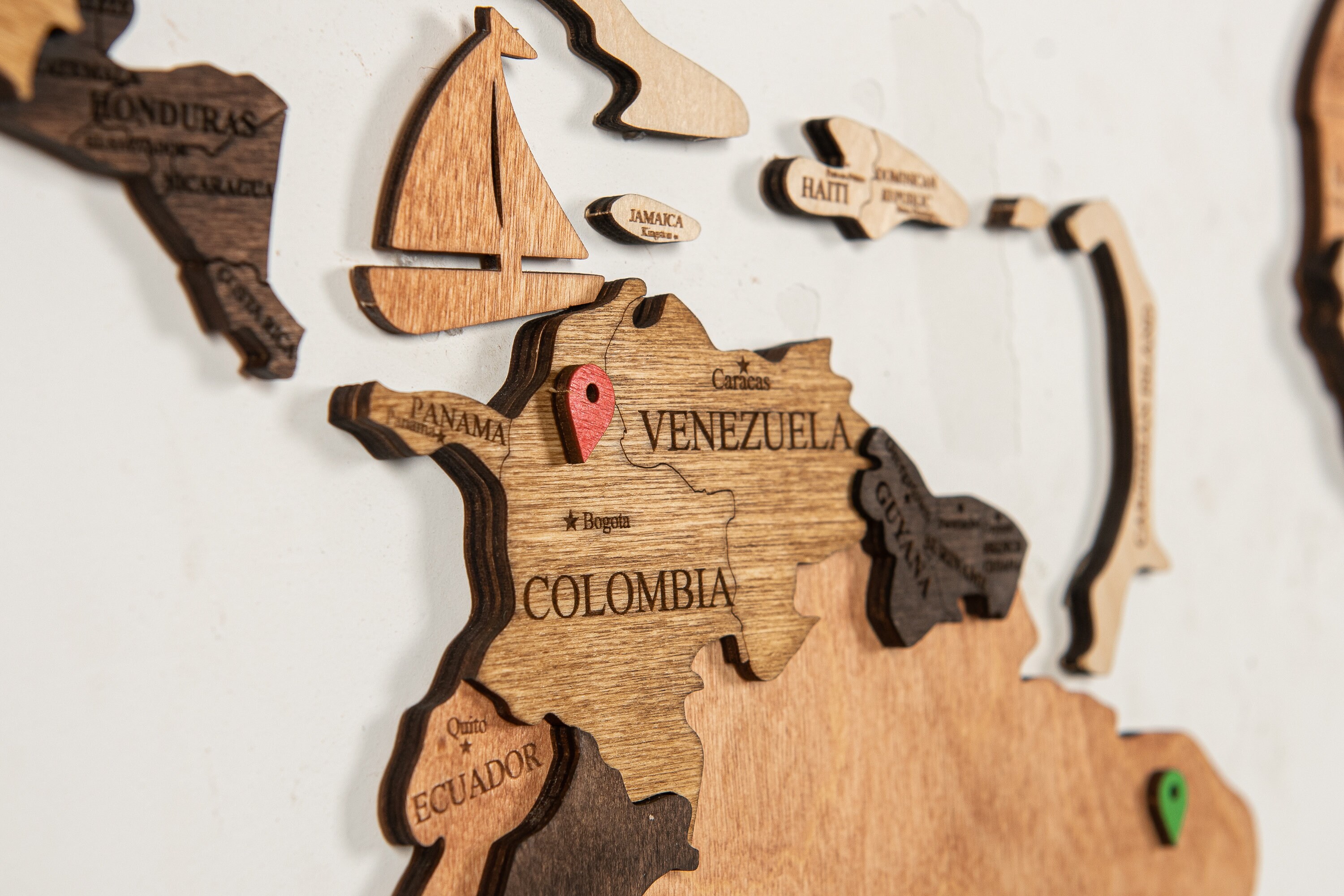 Decoracion del hogar Adornos de madera decoracion de madera | Etsy