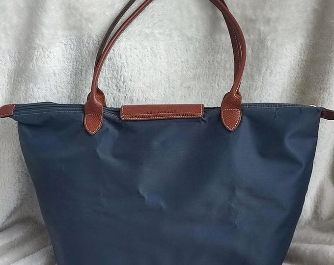 Longchamp Le Pliage Navy Blue Bag Made in France - Etsy