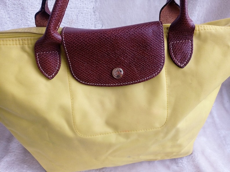 Longchamp Small Tote Handbag Longchamp Le Pliage - Etsy
