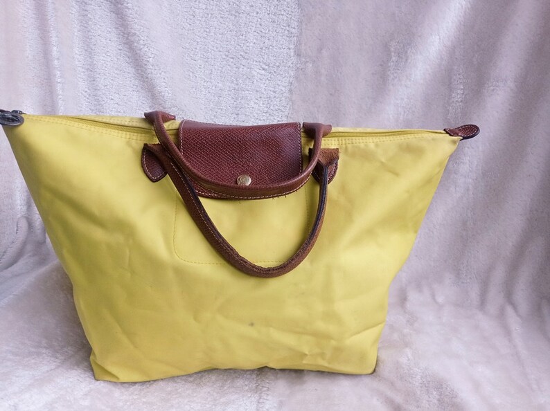 Longchamp Small Tote Handbag Longchamp Le Pliage - Etsy